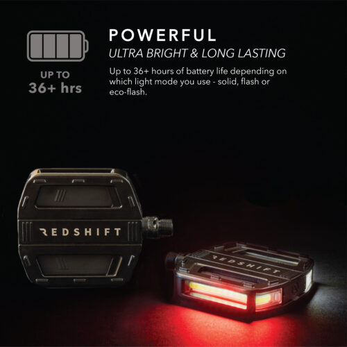 mi bicio | Redshift Arclight Pedals | Luces y pedales