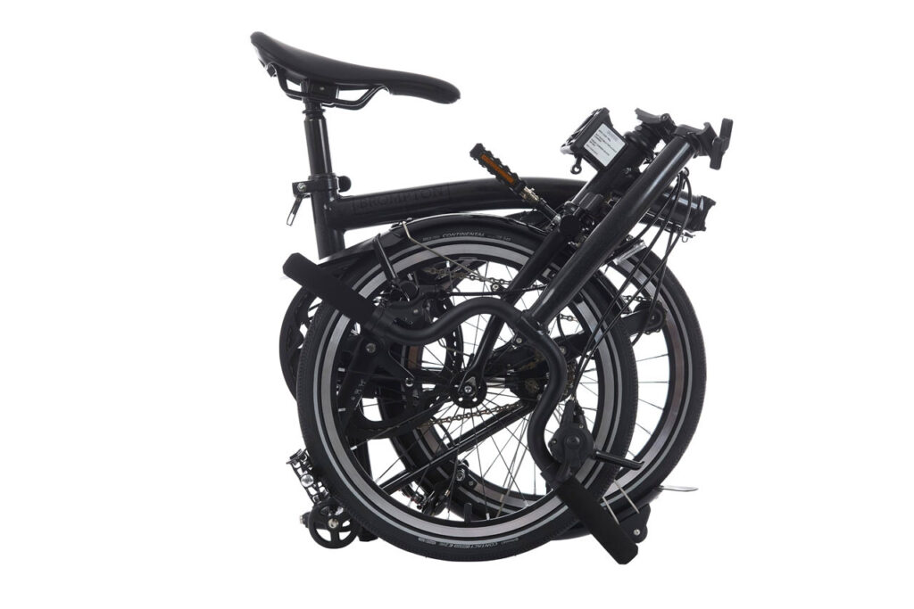 mi bicio | Bicicleta Plegable | Brompton P Line Explore Midnight Black Mid