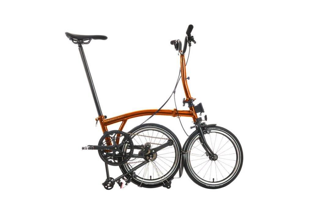 mi bicio | Bicicleta Plegable | Brompton P Line Explore Bolt Blue ...
